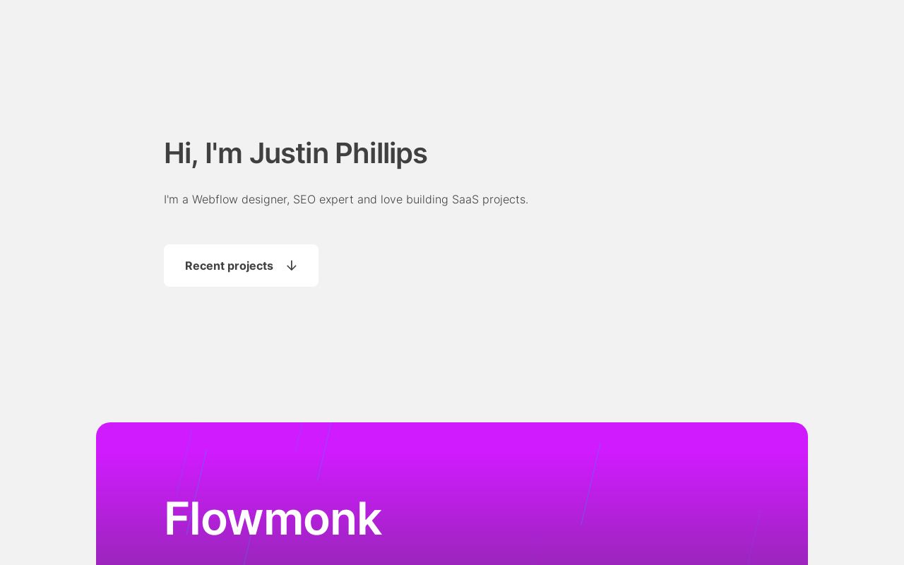 Justin Phillips - Personal Bio